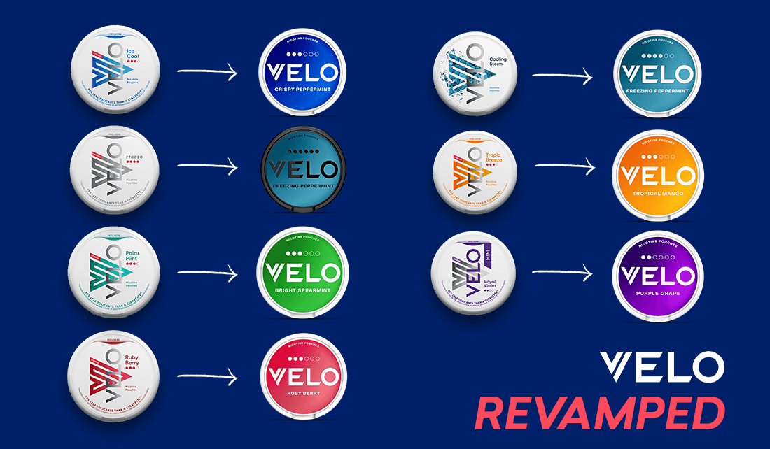 Velo: New Name, New Look, Same Great Taste