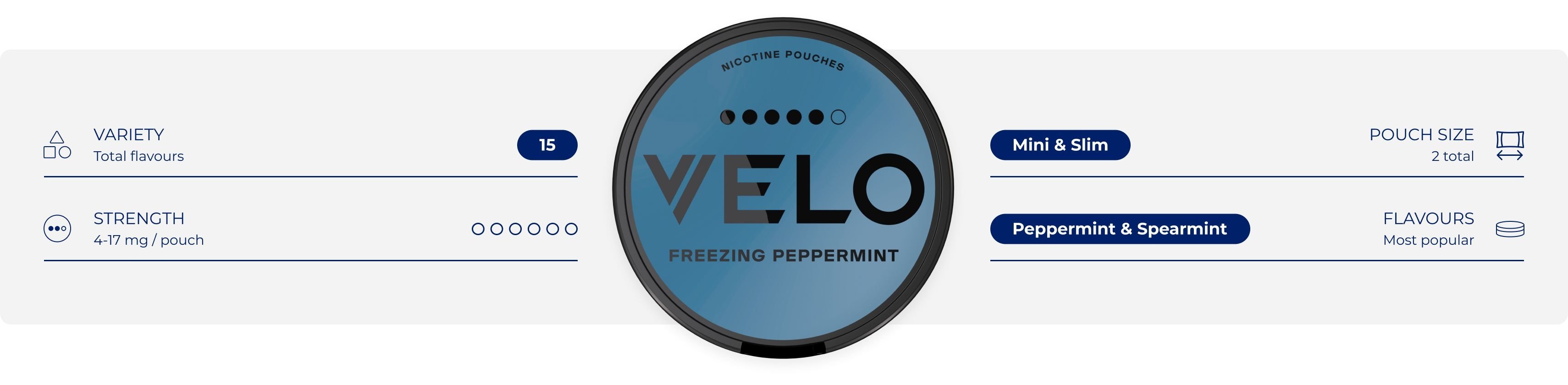 Buy VELO Nicotine Pouches Online | From £0.99 | Free Delivery