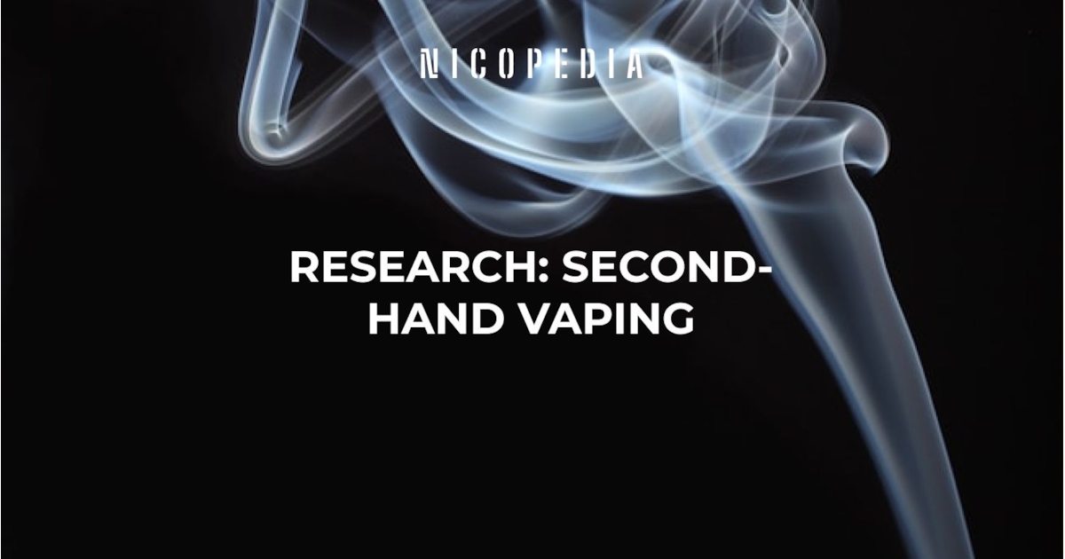 Second-Hand Vaping: Minimal Impact Compared to Smoking