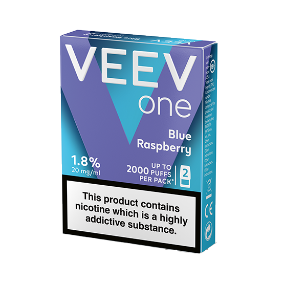 VEEV One Prefilled Pods Blue Raspberry - Haypp UK